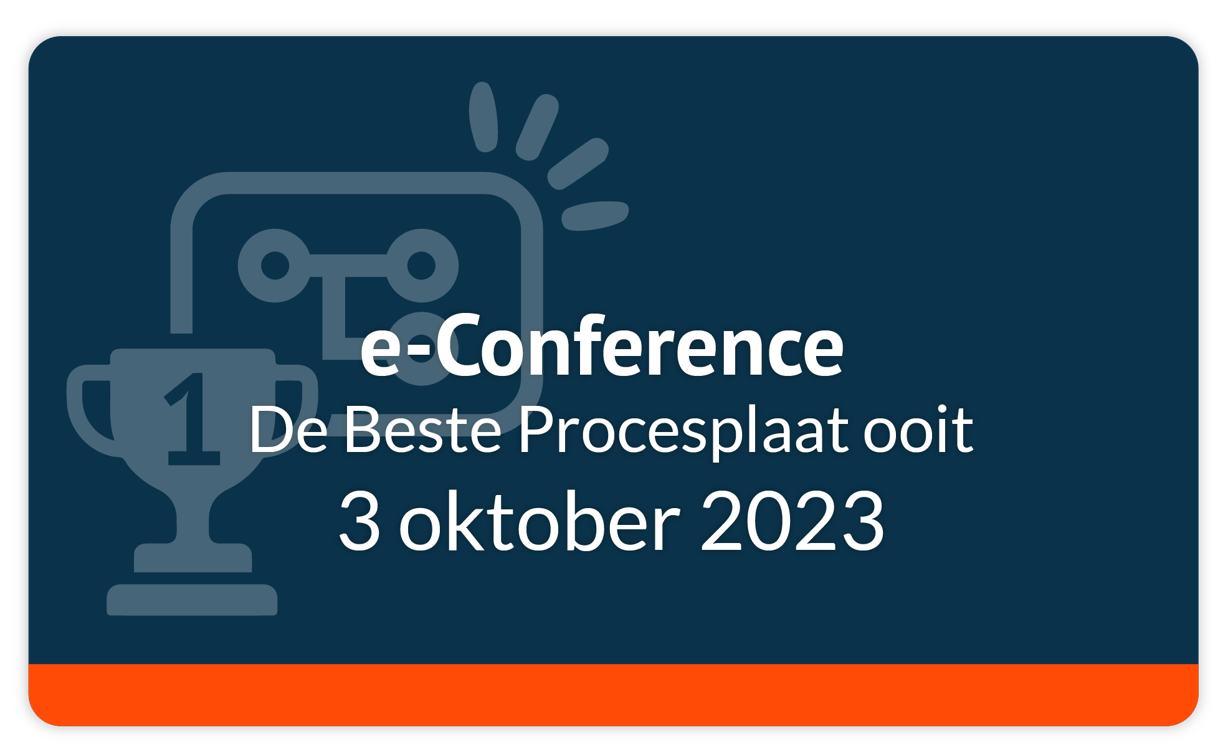 On Demand e-Conference de Beste Procesplaat ooit